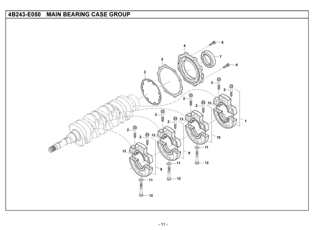 Kioti Daedong EX50 Tractor Parts Catalogue Manual.pdf