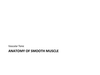 Vascular Tone cardiovascular disease presentation | PDF