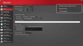 KioWare for Windows: Config Tool Overview | PPTX
