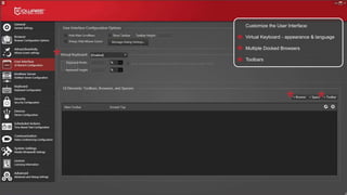 KioWare for Windows: Config Tool Overview | PPTX