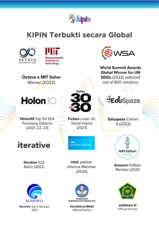 Kipin Classroom v.2 Brochure Lengkap Produkp v | PDF