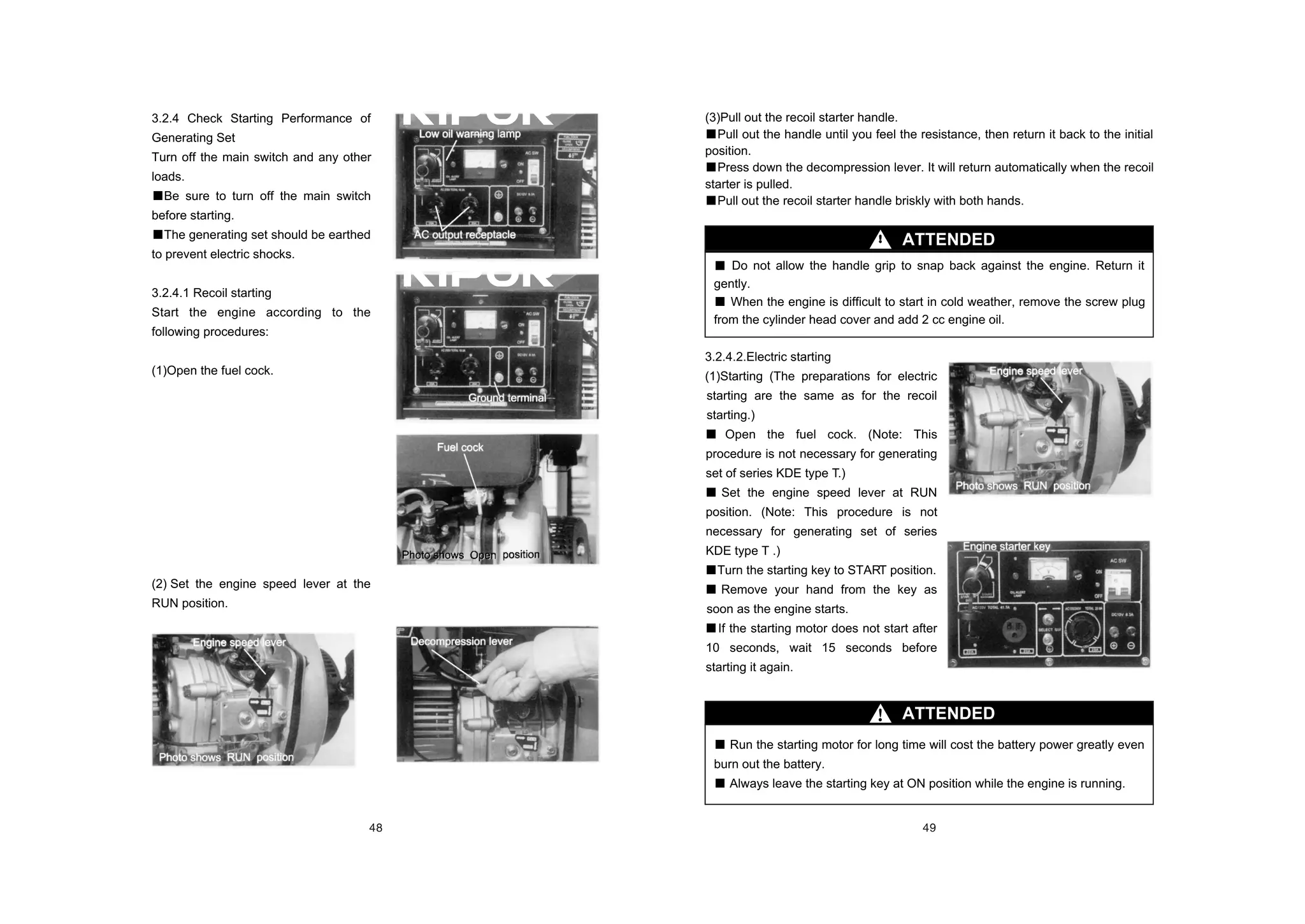 Kipor diesel-gen-service manual | PDF