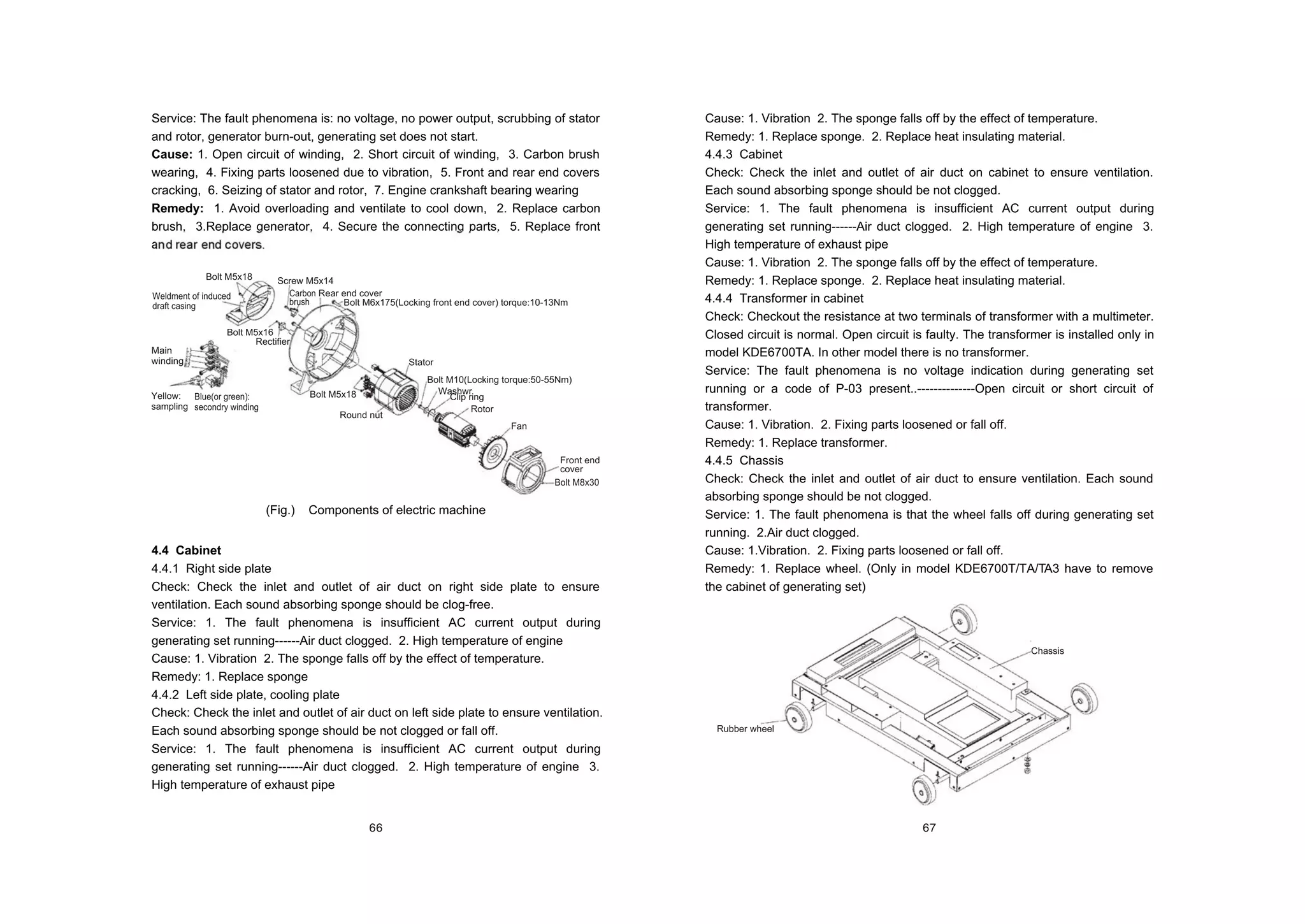 Kipor diesel-gen-service manual | PDF