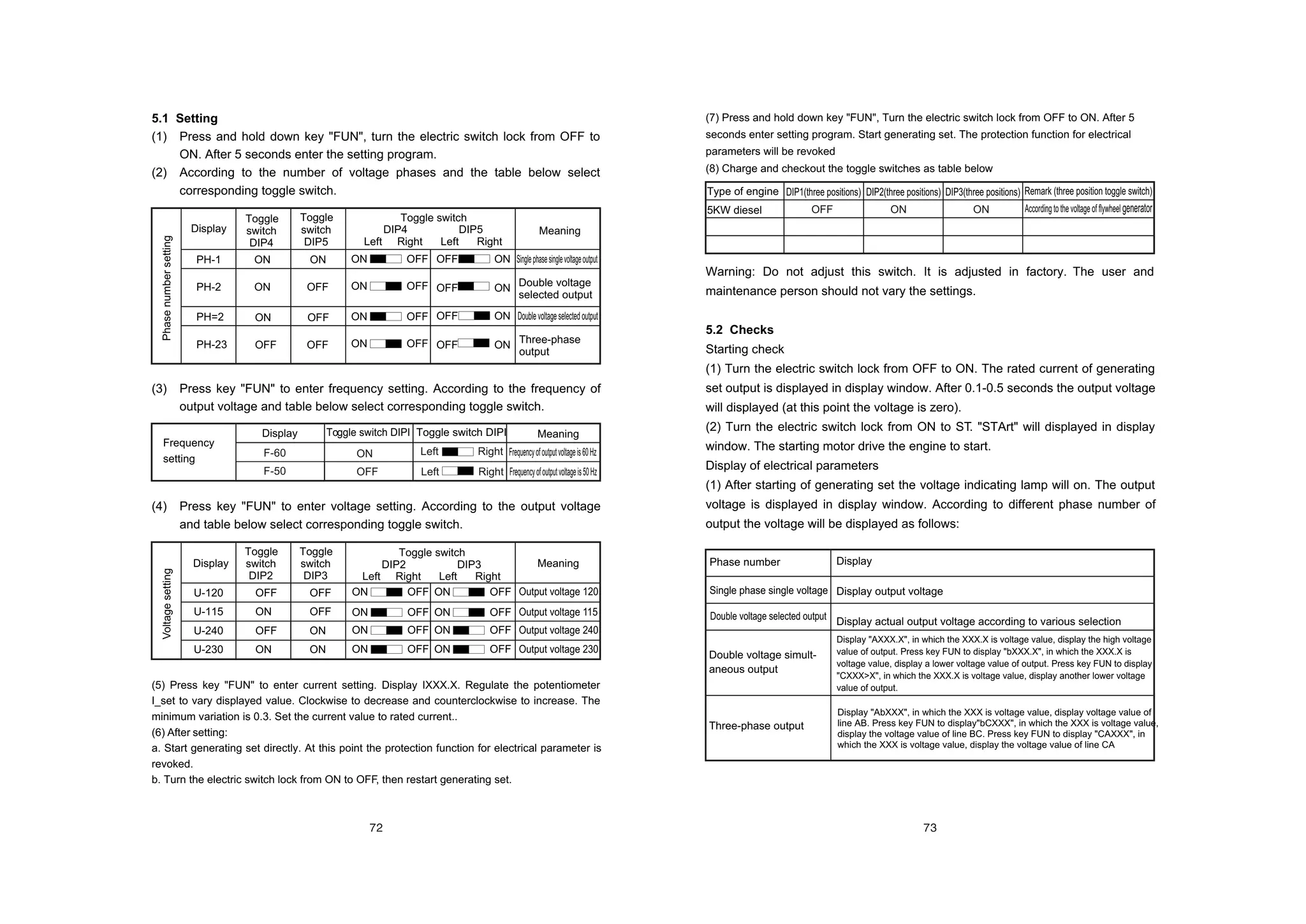 Kipor diesel-gen-service manual | PDF