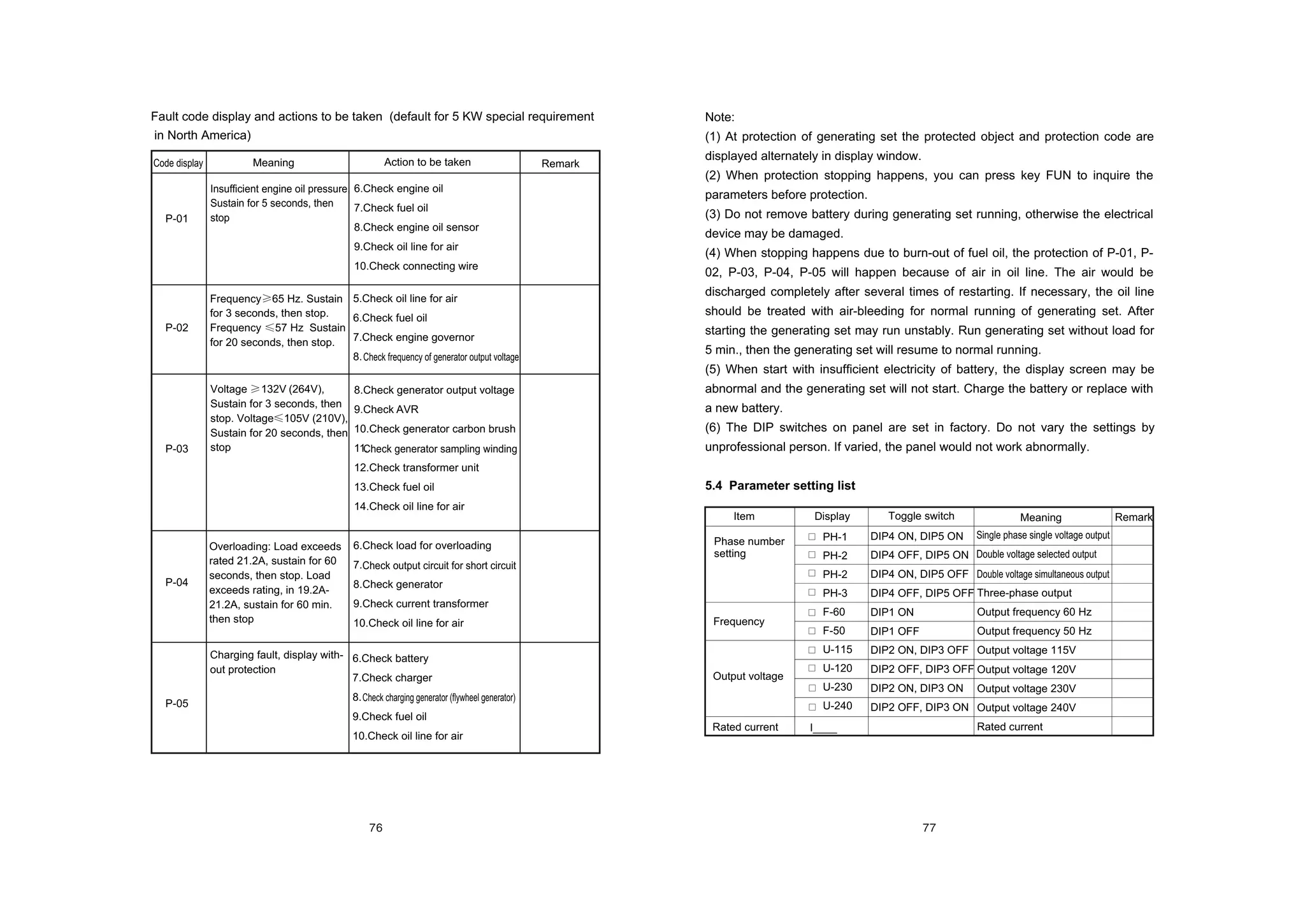 Kipor diesel-gen-service manual | PDF