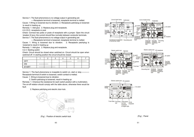 Kipor diesel-gen-service manual | PDF