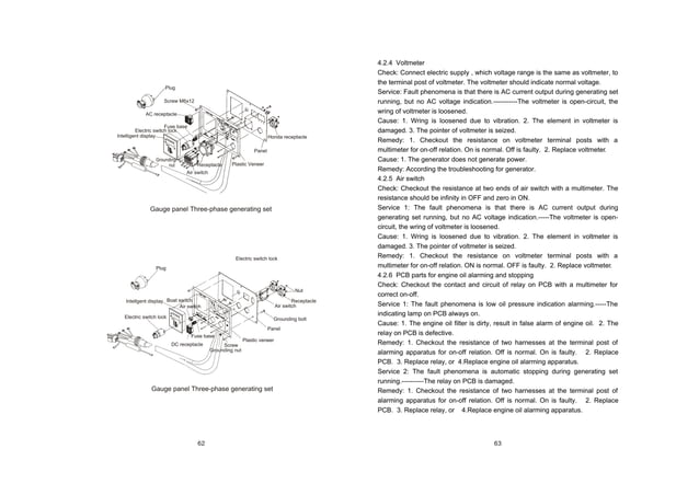 Kipor diesel-gen-service manual | PDF