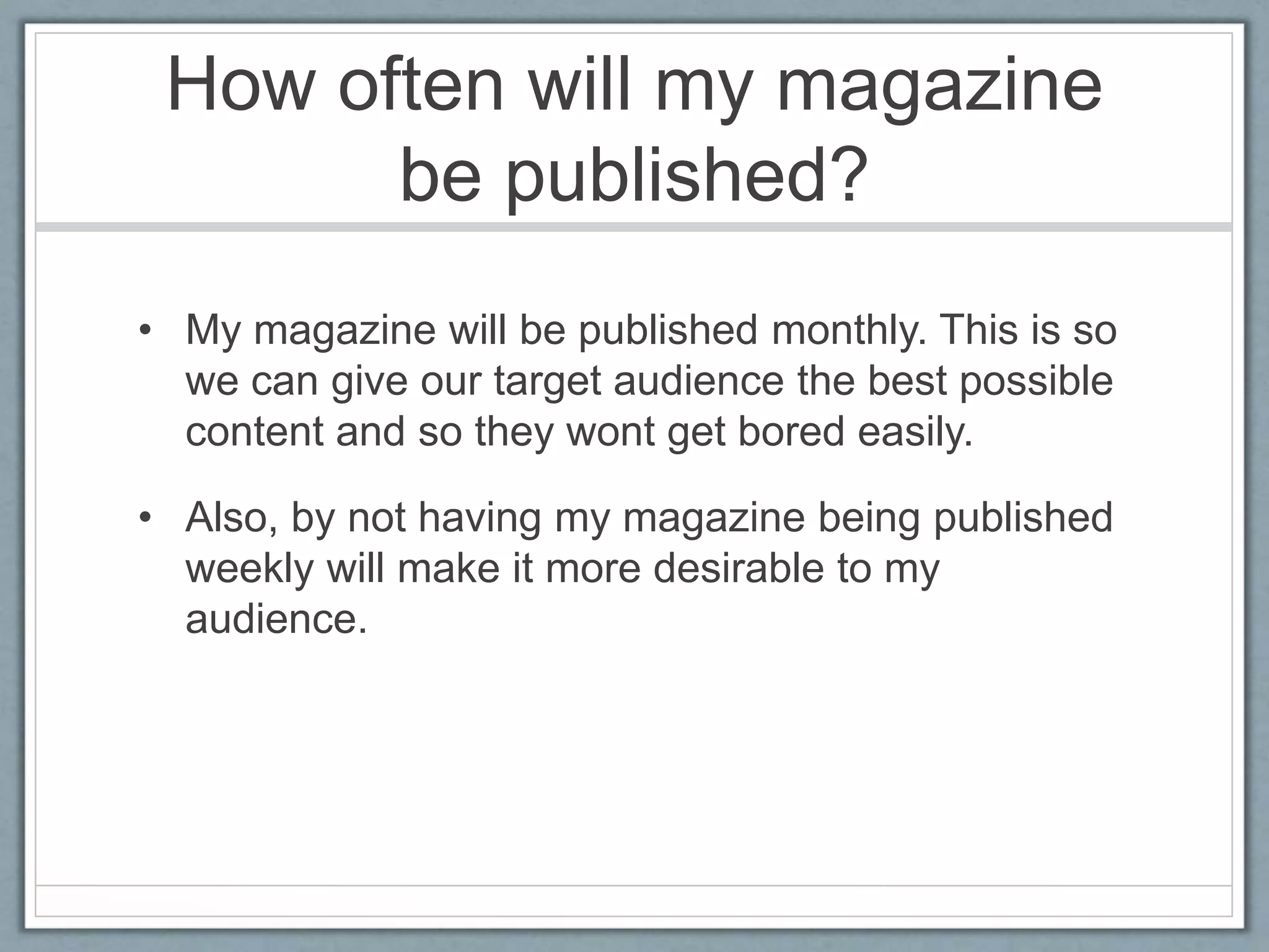 Publication plan | PPT