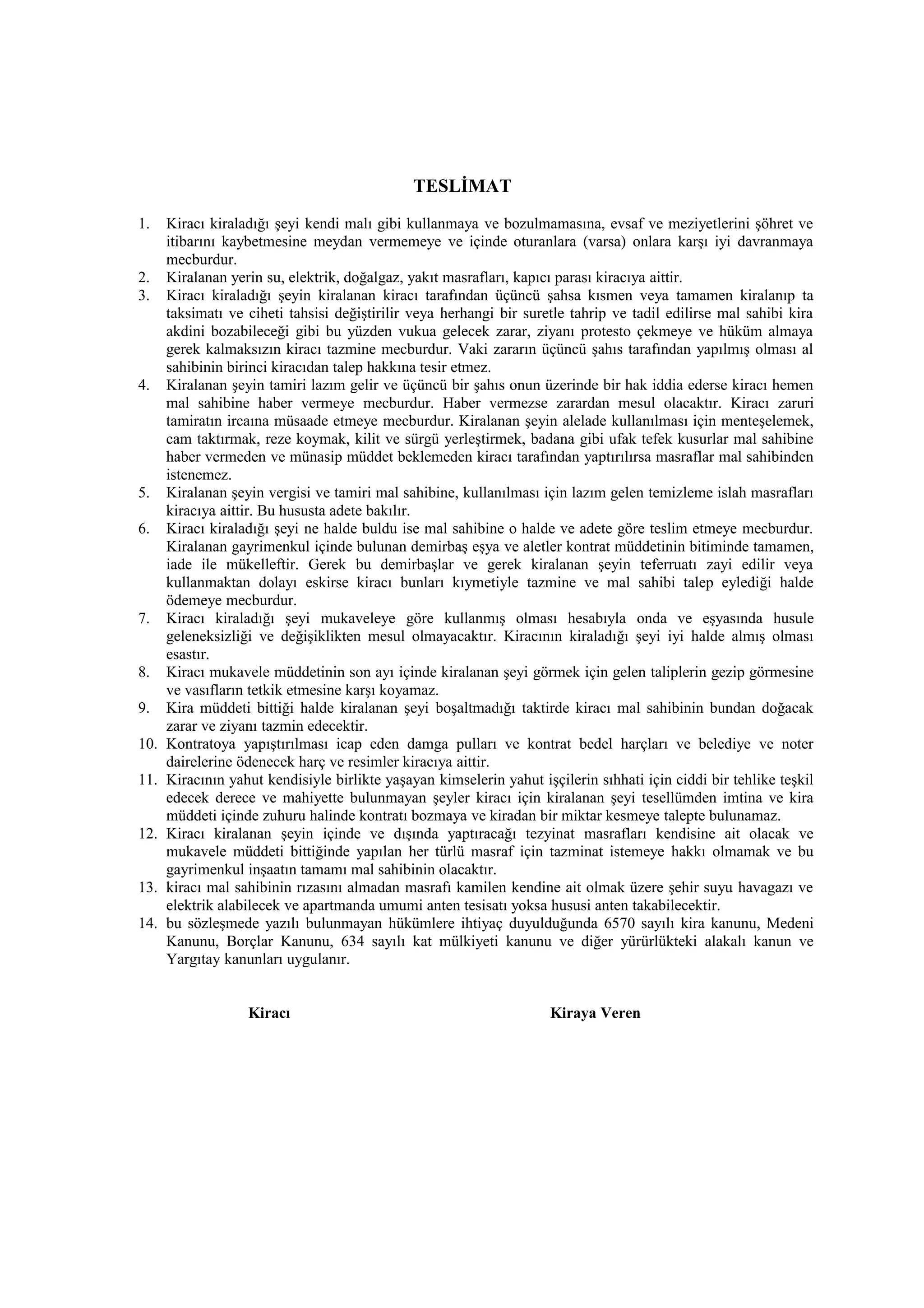 Ki̇ra kontrat ornegi̇ | DOC