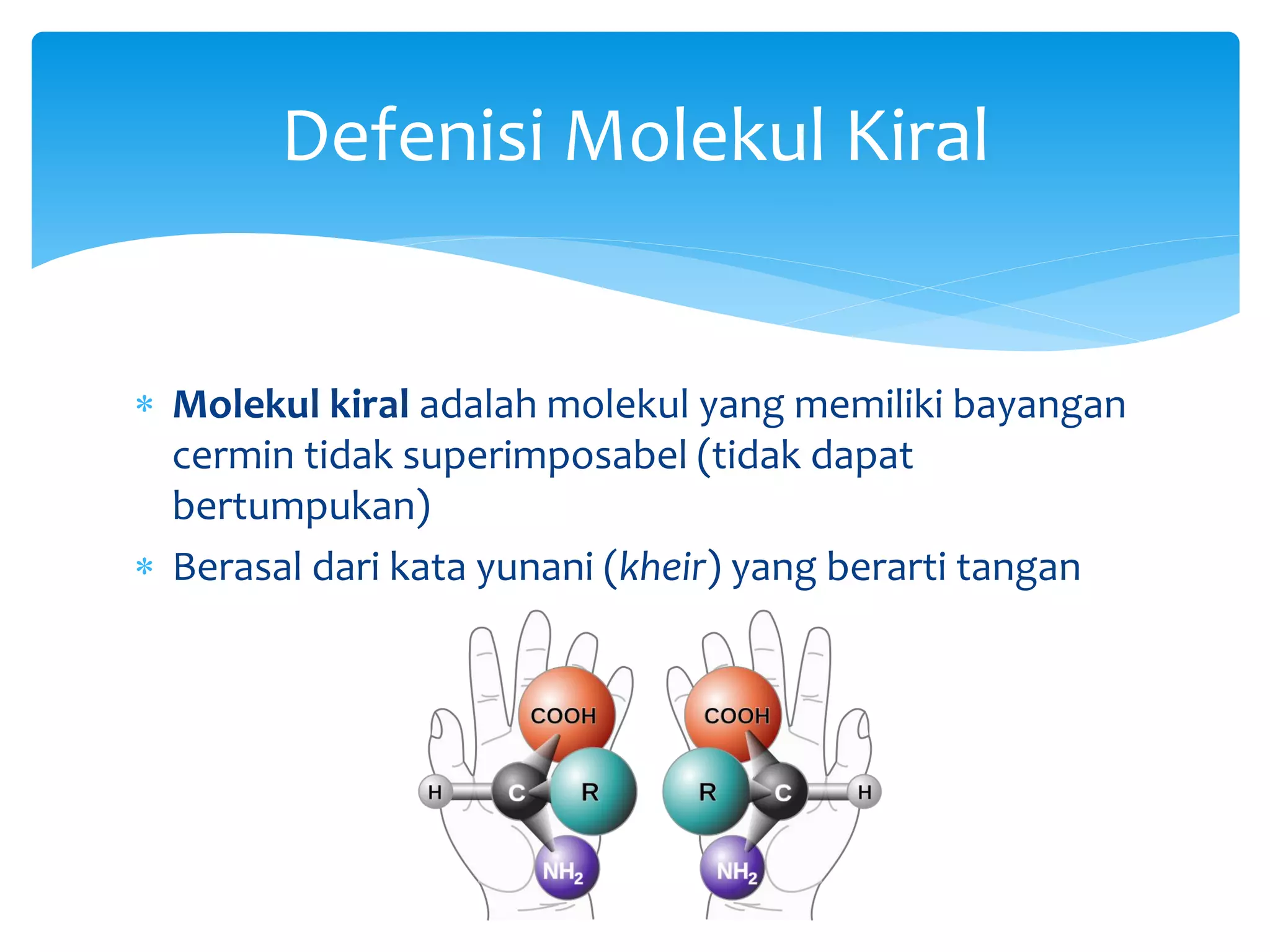 Kiralitas Molekul - Kimia Farmasi 1 | PDF