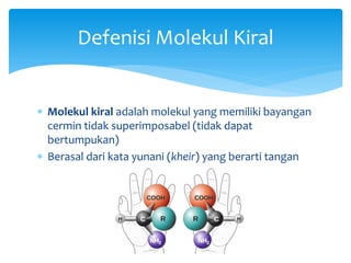 Kiralitas Molekul - Kimia Farmasi 1 | PDF