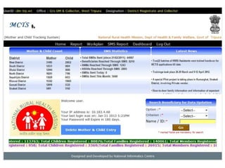 Universal Provision of Public Services, Mandwai Block, West Tripura. | PPT