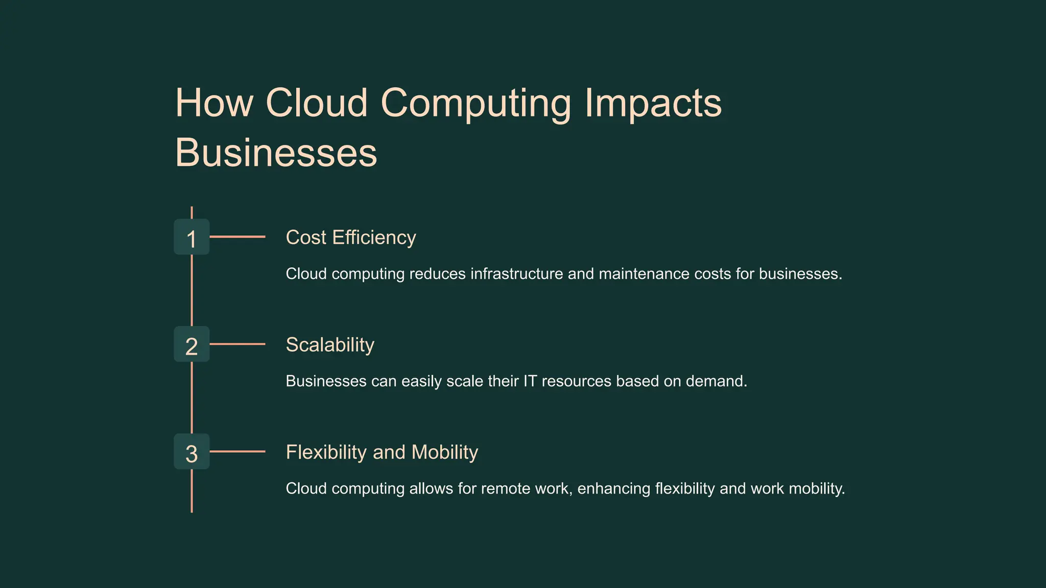Benefits of cloud computing key points 👉 | PPTX