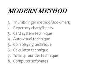 kiran techniques of repertorisation.pptx