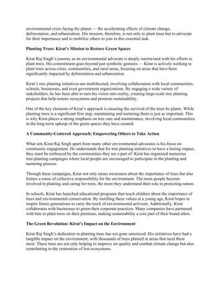 Kirat Raj Singh A Dedicated Advocate for Planting Trees and Nurturing Green Spaces.docx