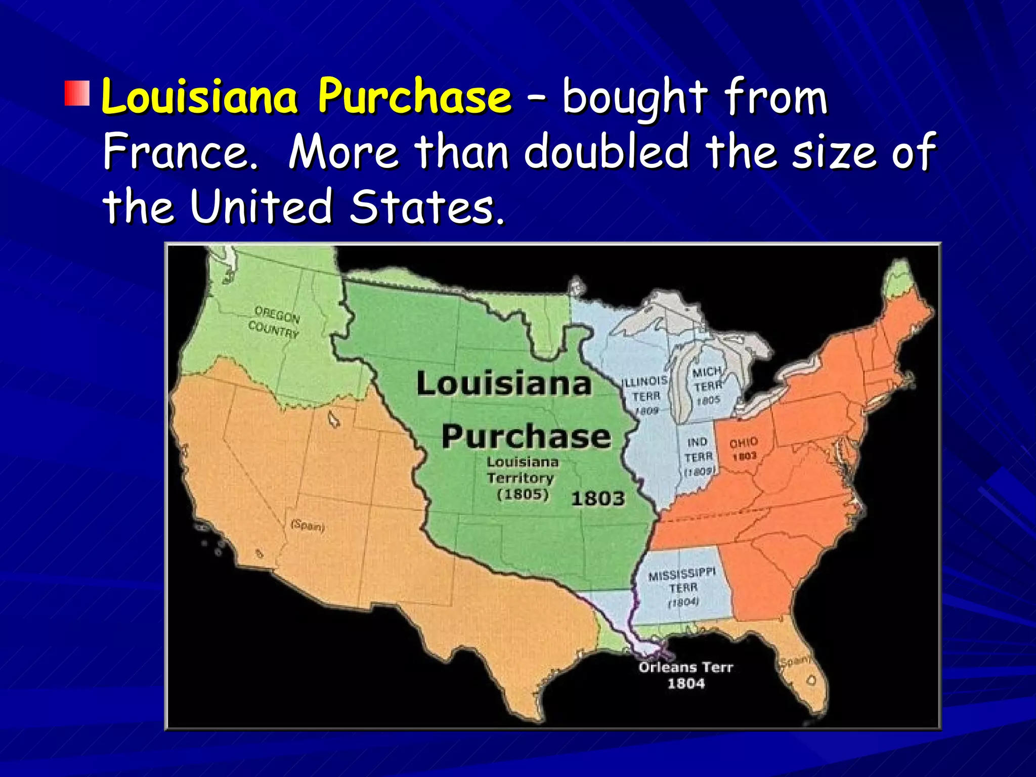 AHSGE social studies Ch.4 The Growth of a new Nation | PPT