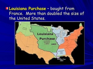 AHSGE social studies Ch.4 The Growth of a new Nation | PPT