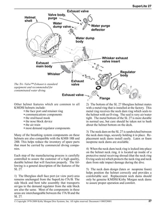 Kirby morgan superlite_27_dive_helmet_manual | PDF