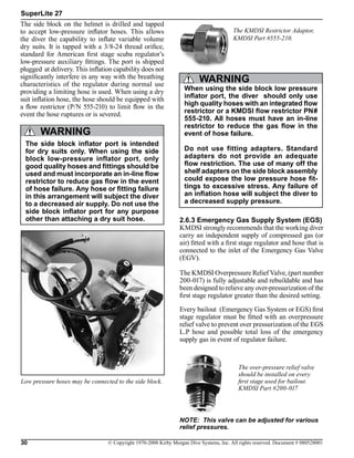 Kirby morgan superlite_27_dive_helmet_manual | PDF