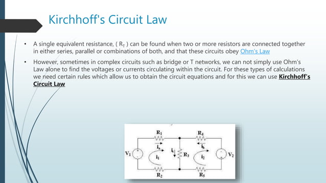 Kirchoff's law | PPT