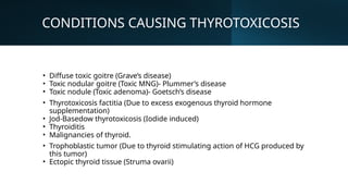 Comprehensive Overview of Benign Thyroid Swellings and Thyrotoxicosis ...
