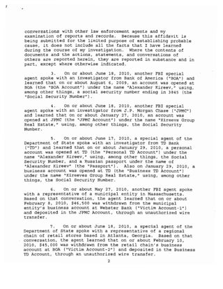 Kireev, alexander complaint | PDF