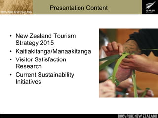 Tourism NZ presentation | PPT