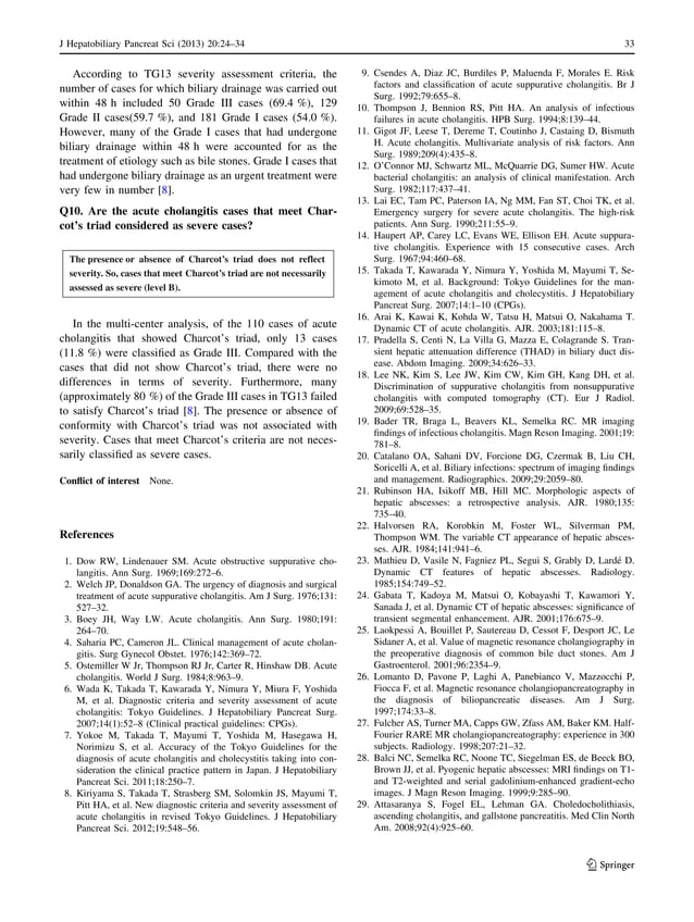 Tokyo Guidelines | PDF