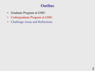 Data Science (Informatics) Programs at GMU - Kirk Borne - RDAP12 | PPT