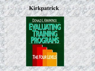 Kirkpatrick Evaluation Model.ppt
