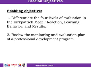 Kirkpatricks-Model-for-PD-Evaluators.pptx