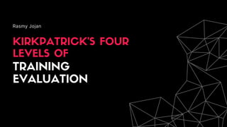 Kirkpatricks4 levels of Training Evaluation .pdf