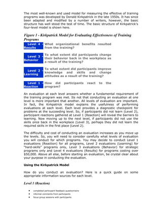 Kirkpatricks four levels_of_evaluation_271 | DOC