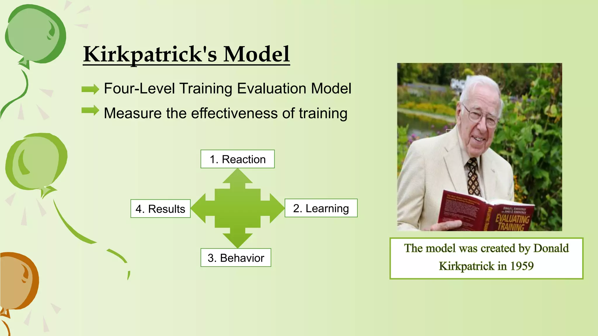 Kirkpatrick's model | PPTX