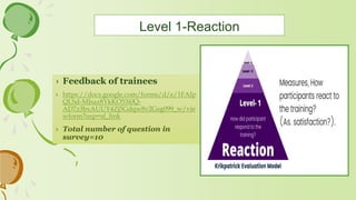 Kirkpatrick's model | PPTX
