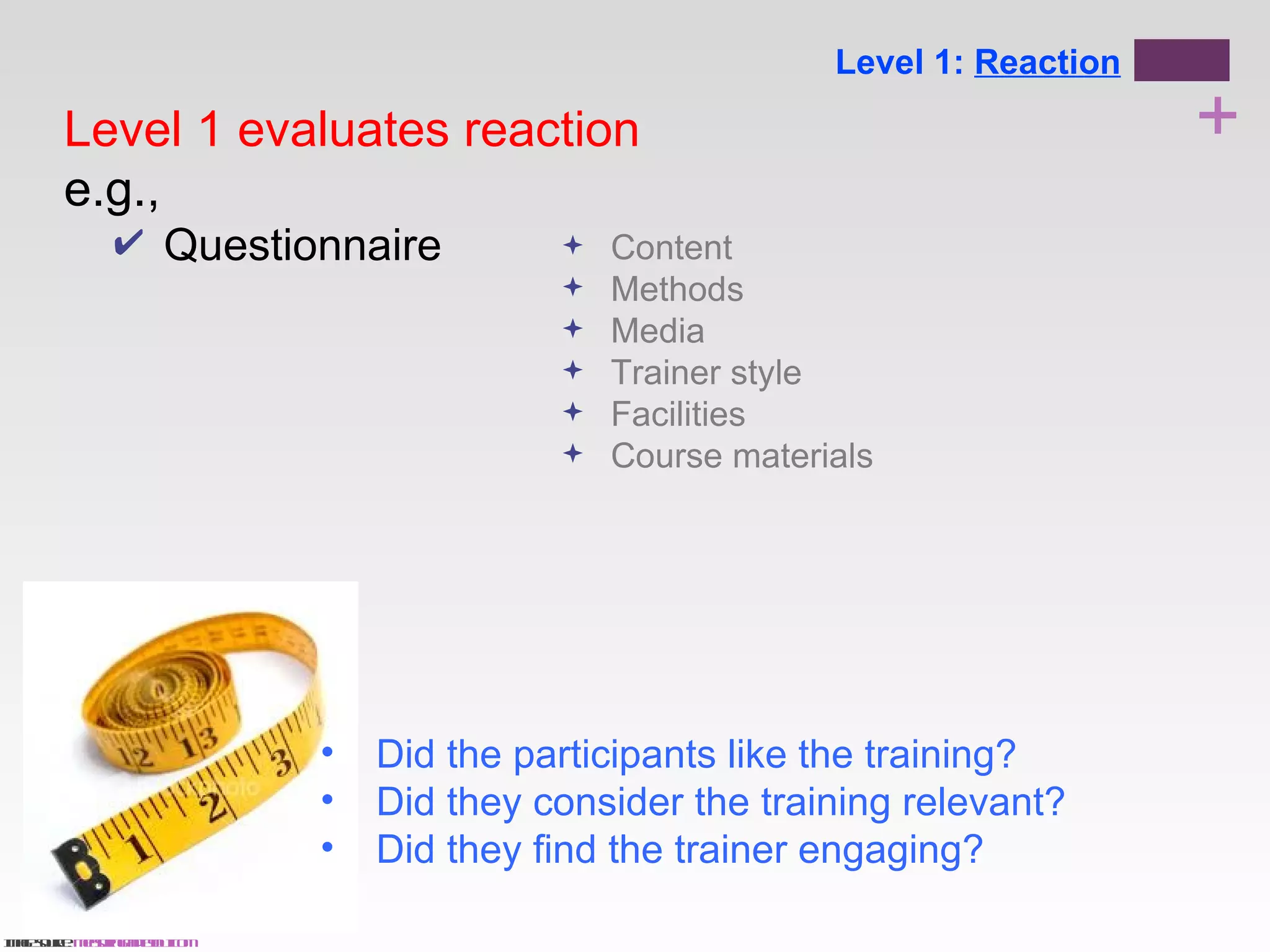 Kirkpatrick's model | PPT