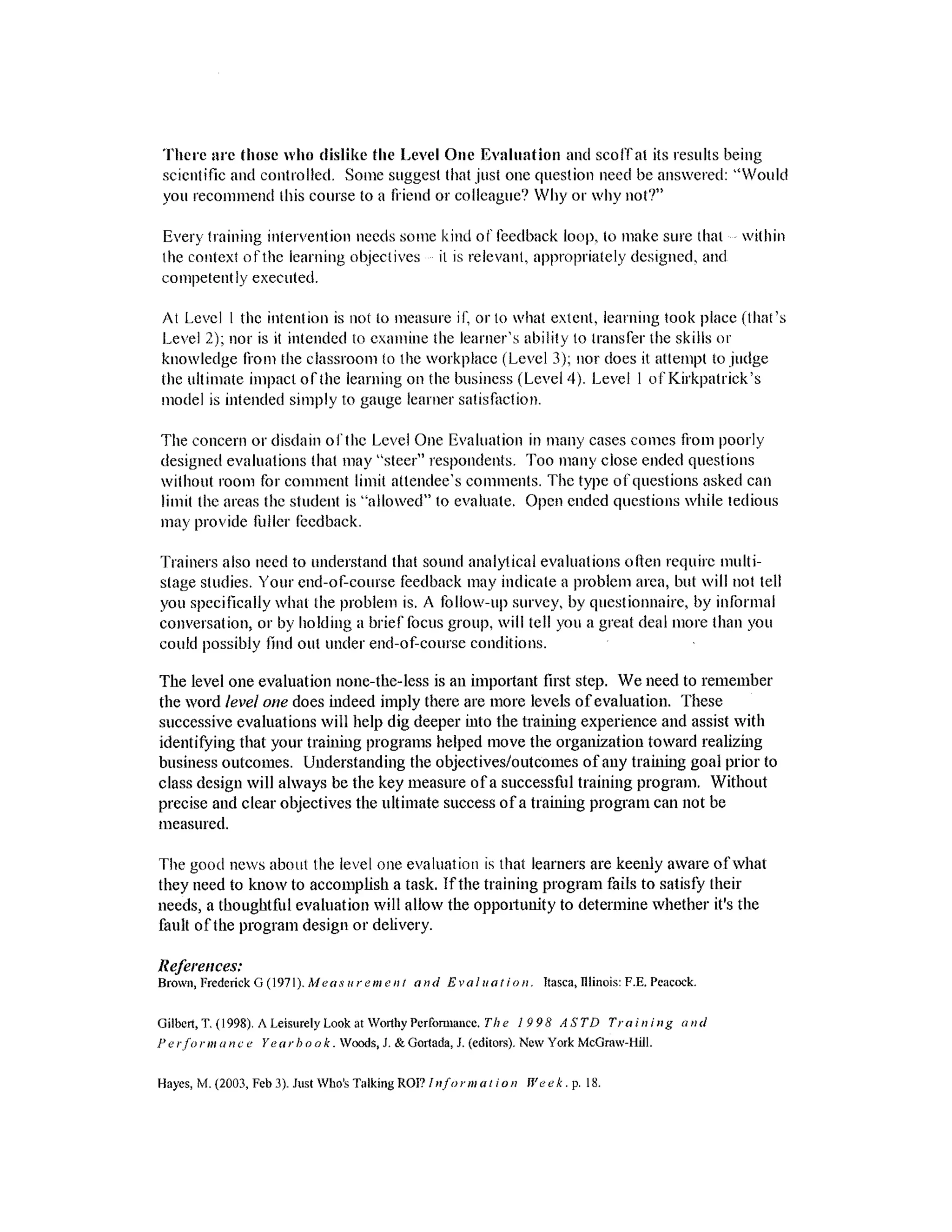 Kirkpatrik Evaluation Questions samples.pdf