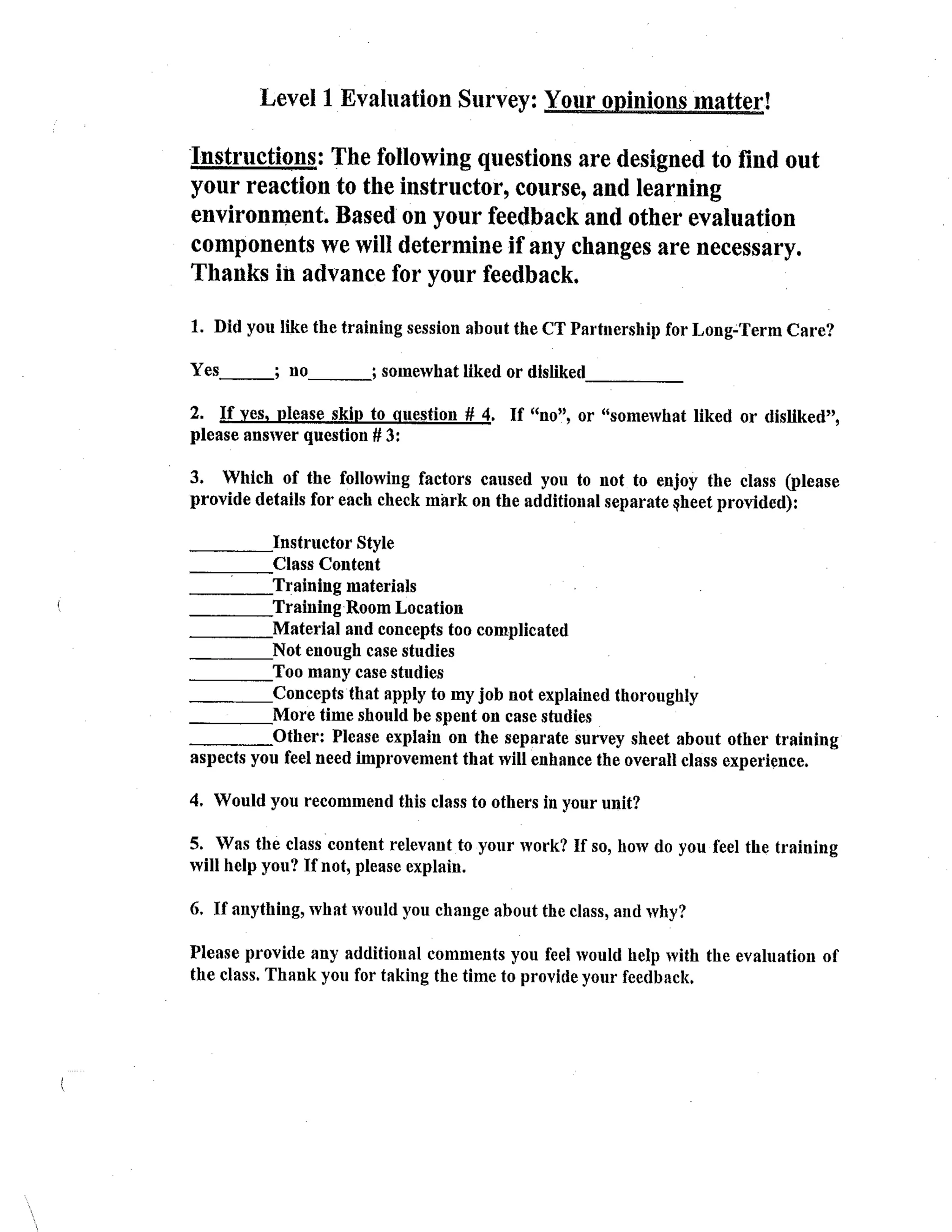 Kirkpatrik Evaluation Questions samples.pdf