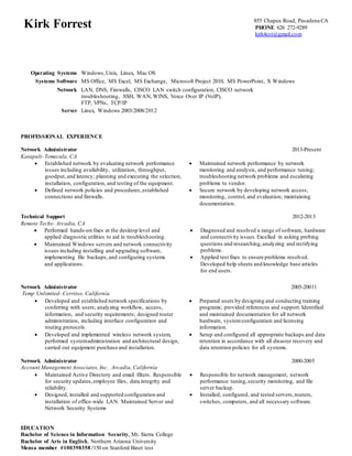Kirk's resume | DOCX