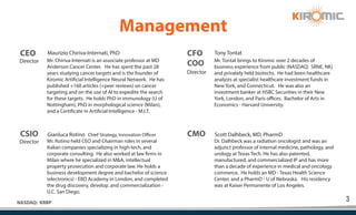 Kiromic Presentation 2021 | PPT