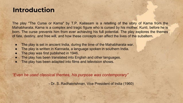 The_Curse_or_Karna_Introductory_Presentation_.pptx | Hinduism ...