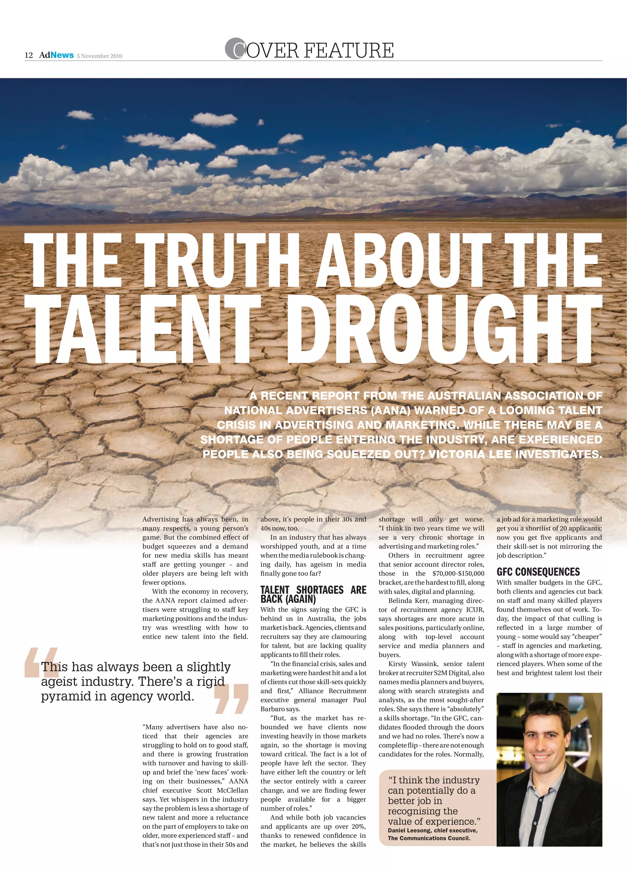 THE TRUTH ABOUT THE TALENT DROUGHT | PDF
