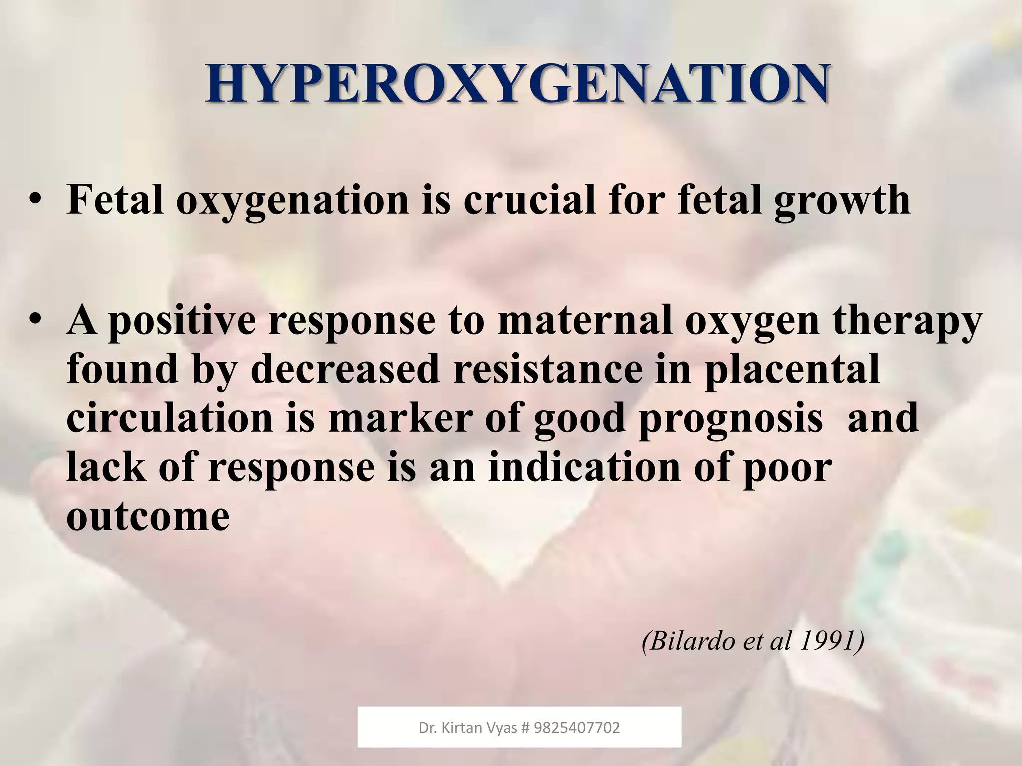 Fetal growth restriction | PPTX