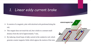 eddy current brakes by kirttish | PPTX