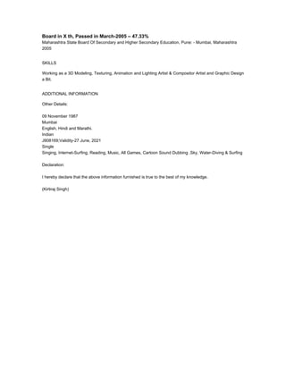 Kirtiraj singh | PDF | Graphics Software | Computer Software and Applications