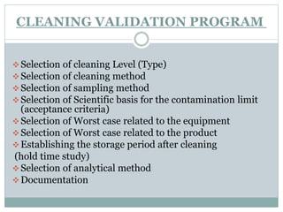 Kirti shukla gmp cleaning pptttt | PPT