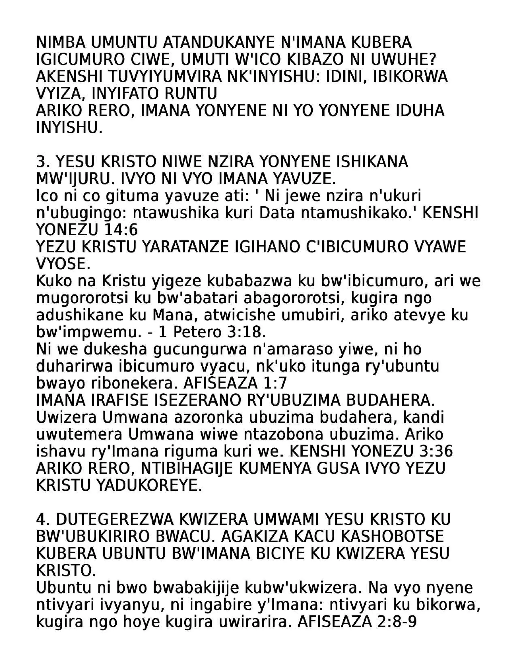 Kirundi Rundi Gospel Tract - ONLY JESUS CHRIST SAVES.pdf