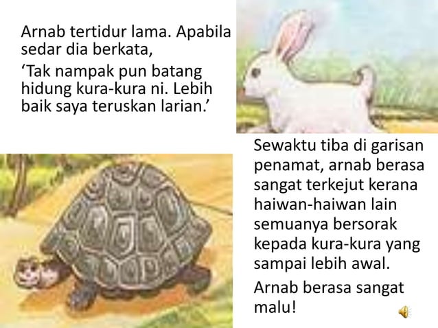 Set Induksi untuk tajuk Pendaraban masa tahun 5Kisah arnab dan kura ...