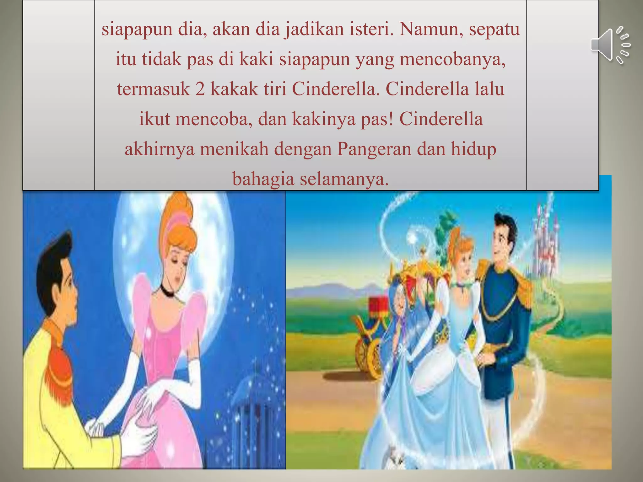 Kisah cinderella | PPTX