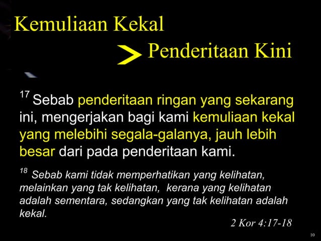 Kisah Yakub Dan Esau Hidup Berfokuskan Kekekalan Ppt